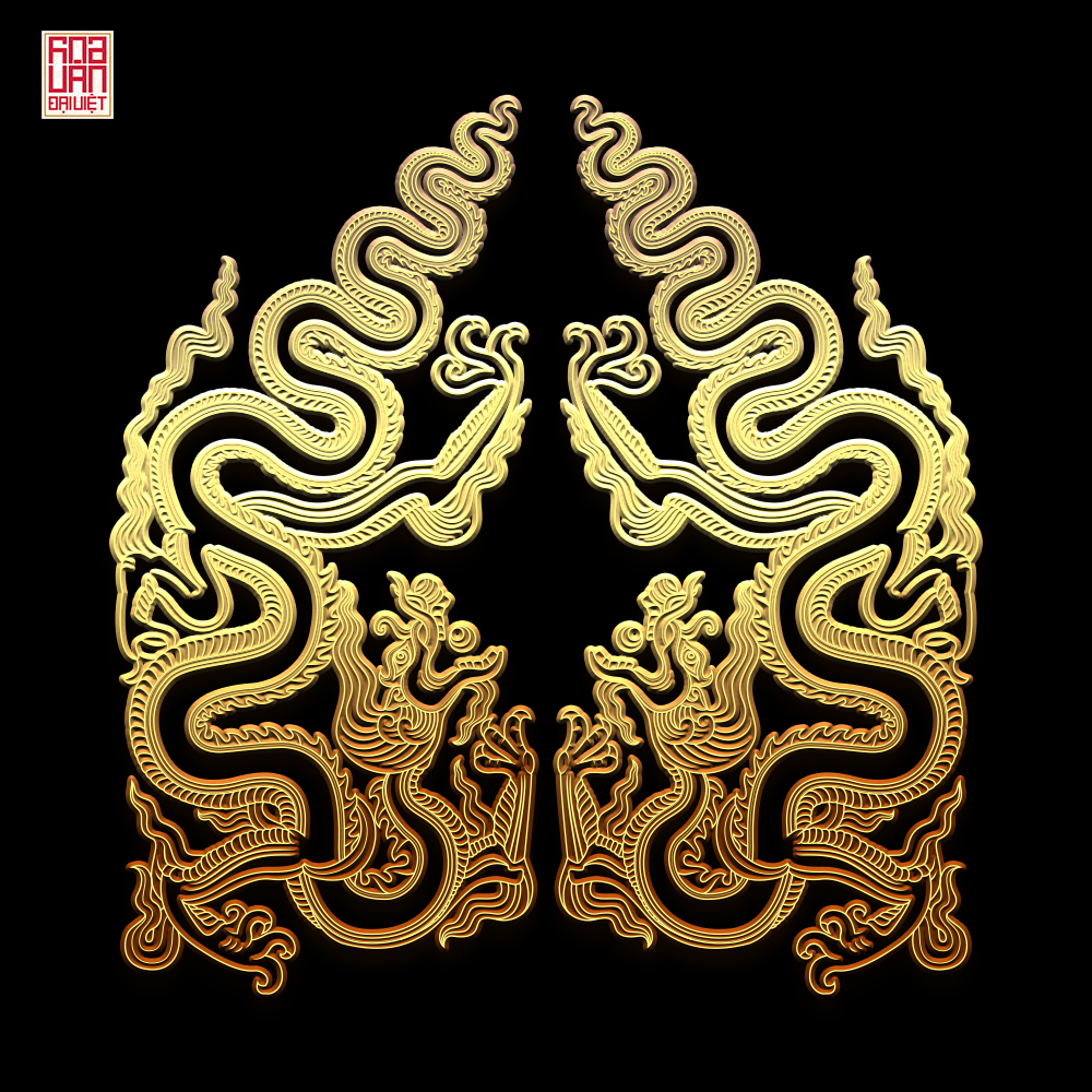 » Hoa văn Rồng thời Lý – PSD